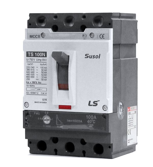 TS100N FMU 3P 100A 50ka MCCB LS-0105011900 - ECS NZ