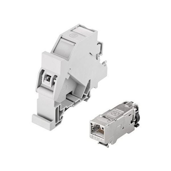 DIN Mount CAT6A Socket LAPP-21700613 - ECS NZ