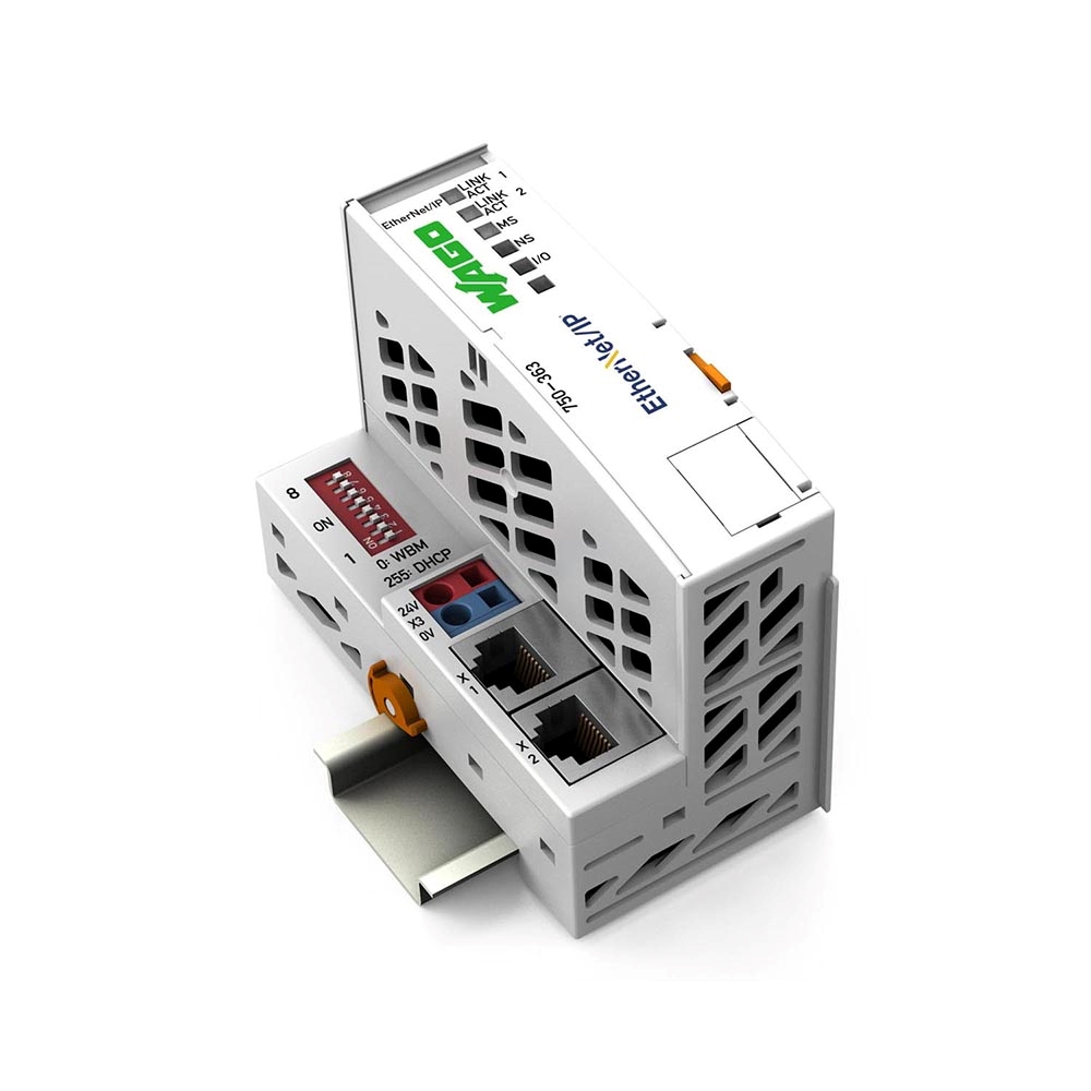 Wago Fieldbus Coupler EtherNet/IP 4th Gen ECO (750-363) - ECS NZ