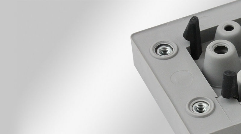 icotek Cable Entry Membrane Plate 16 Hole Grey | 43930 - ECS NZ