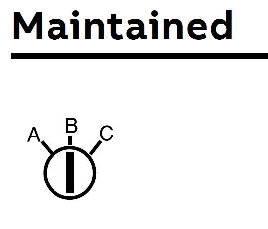 Selector Switch 3 POS | ABB-C3SS1-10B-11 - ECS NZ