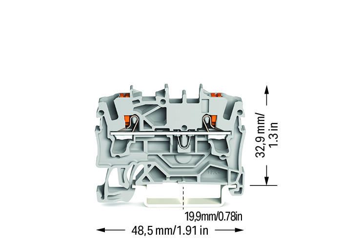 WAGO-2202-1201 2-conductor through terminal block - ECS NZ