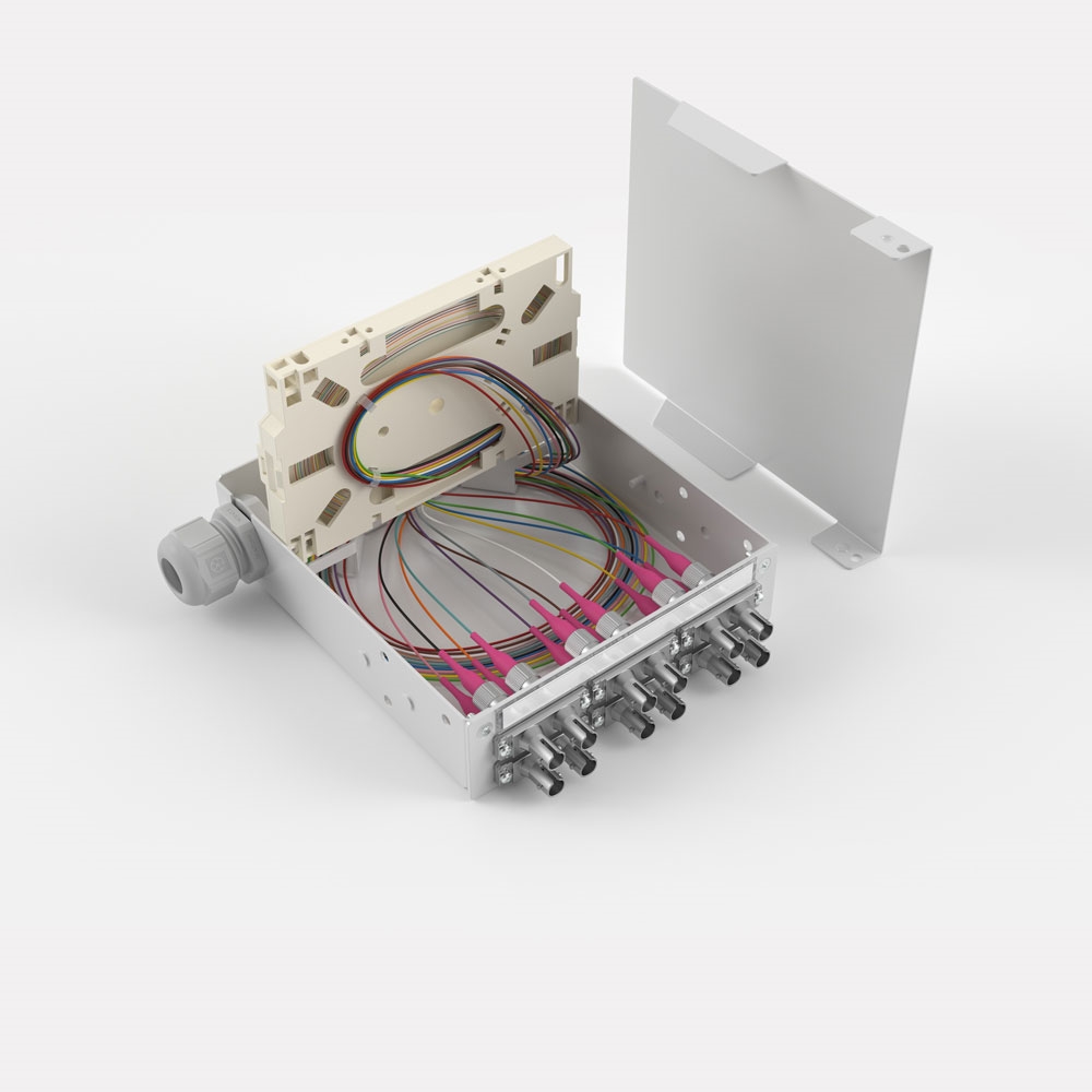 Industrial Splice Box Multimode 6-Port Duplex OM4 LAPP-29500801 - ECS NZ