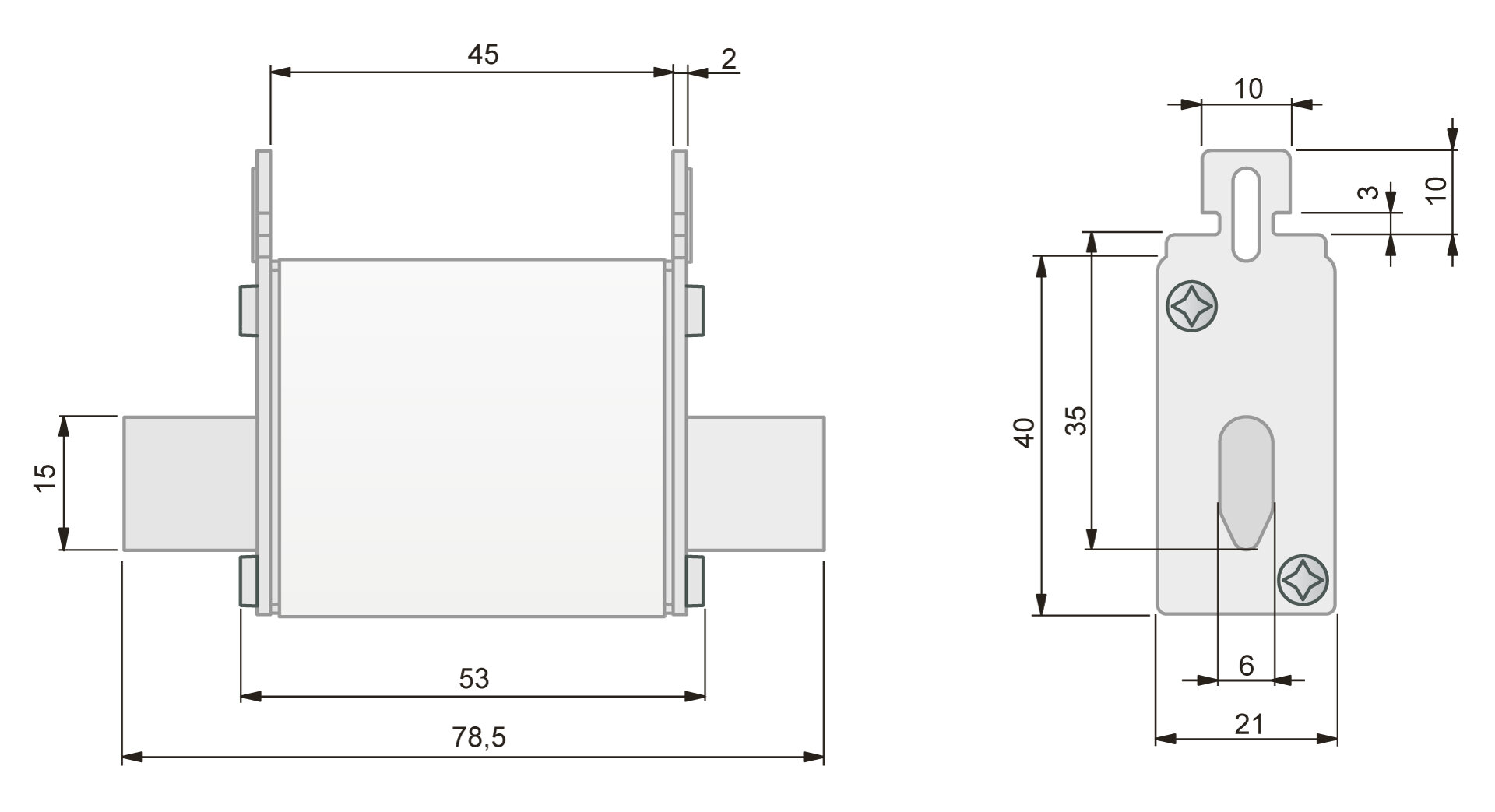 Gave NH00 Knife Fuse Link gG Curve 100A | 66920100 - ECS NZ