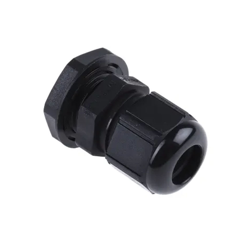 SKINTOP ST M16 Black Gland for cables (4.5 to 10mm) + M16 Locknut ...