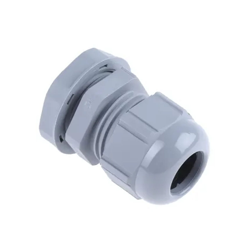 SKINTOP ST M12 Grey Gland for cables (3.5 to 7mm) + M12 Locknut | LAPP ...